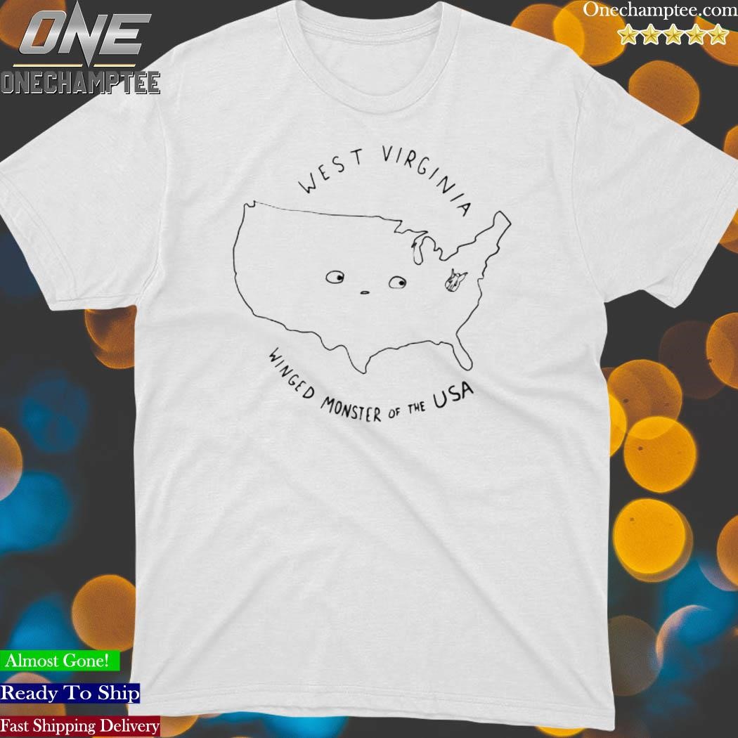 West Virginia Winged Monster Of The Usa Shirt, hoodie, long sleeve tee