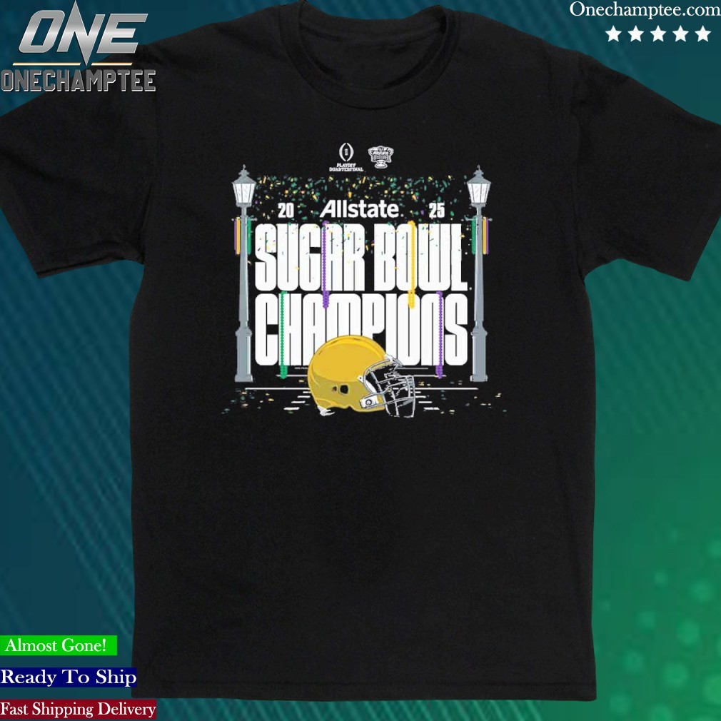 Notre Dame Football 2025 Allstate Sugar Bowl Champions Classic T-shirts ...