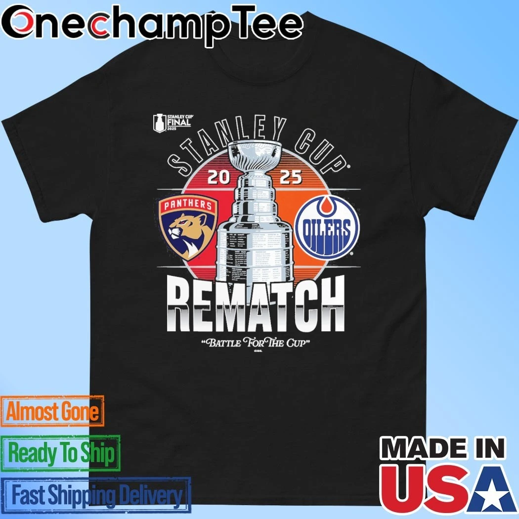 Official Florida Panthers vs. Edmonton Oilers 2025 Stanley Cup Final ...
