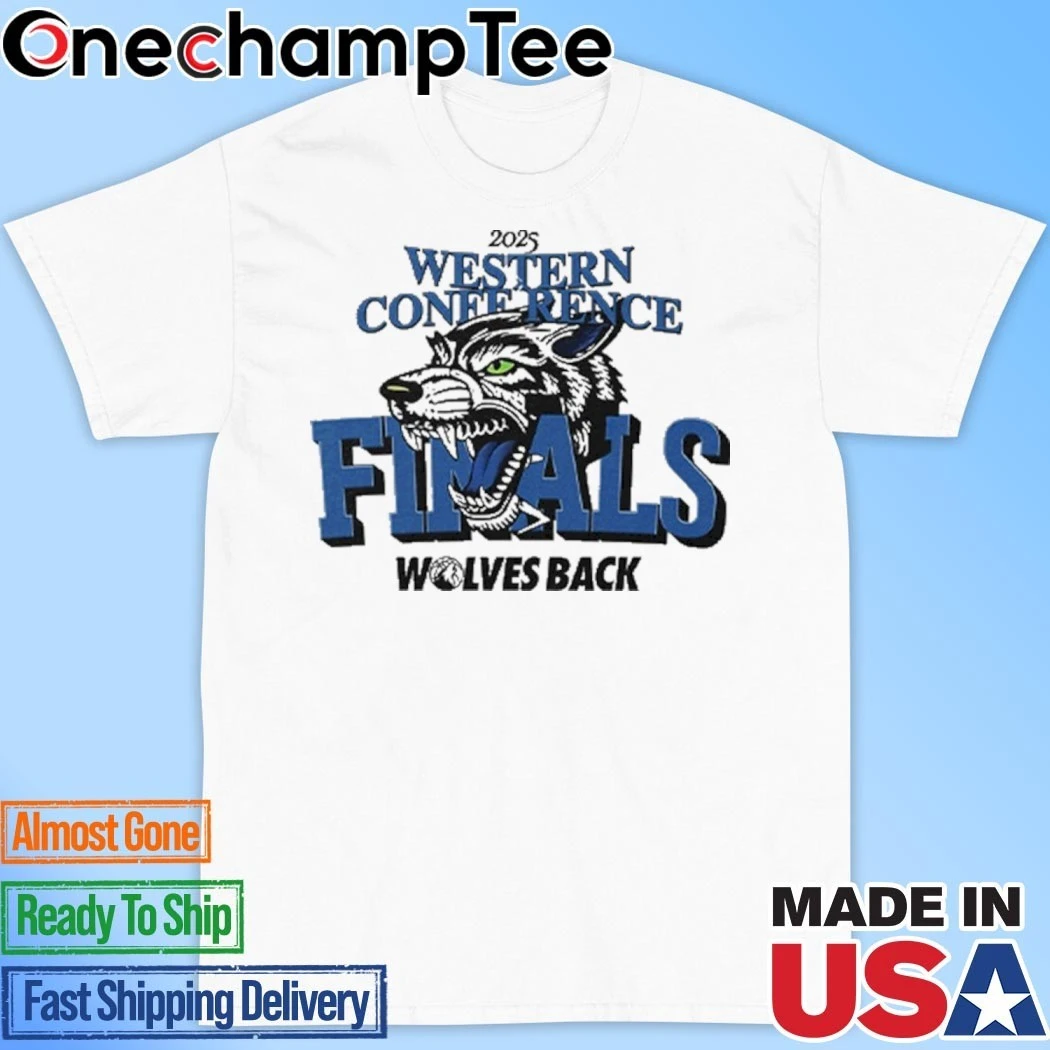 Official Minnesota Timberwolves 2025 Western Conference Finals Wolves ...