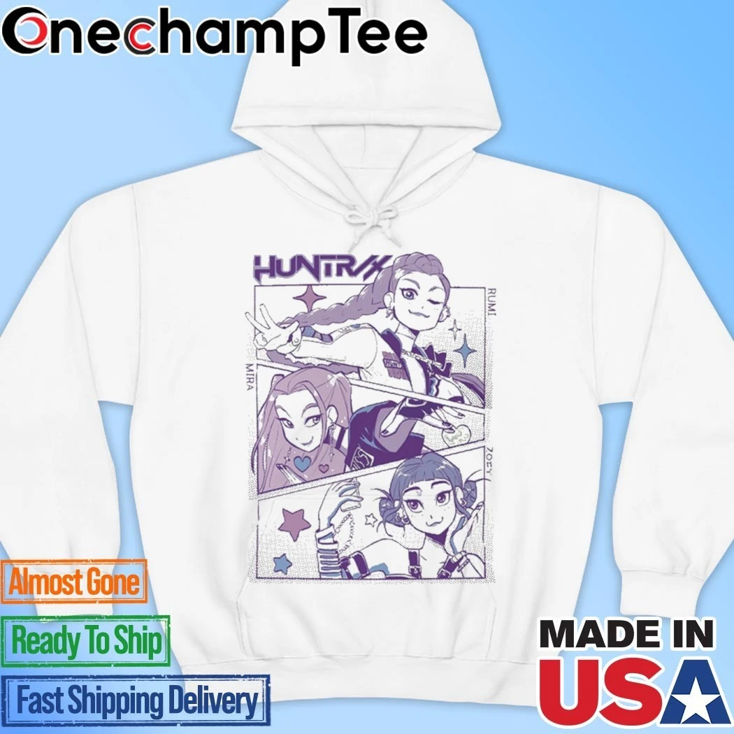 Original KPop Demon Hunters Merch Huntrix T-Shirt, hoodie, long sleeve tee