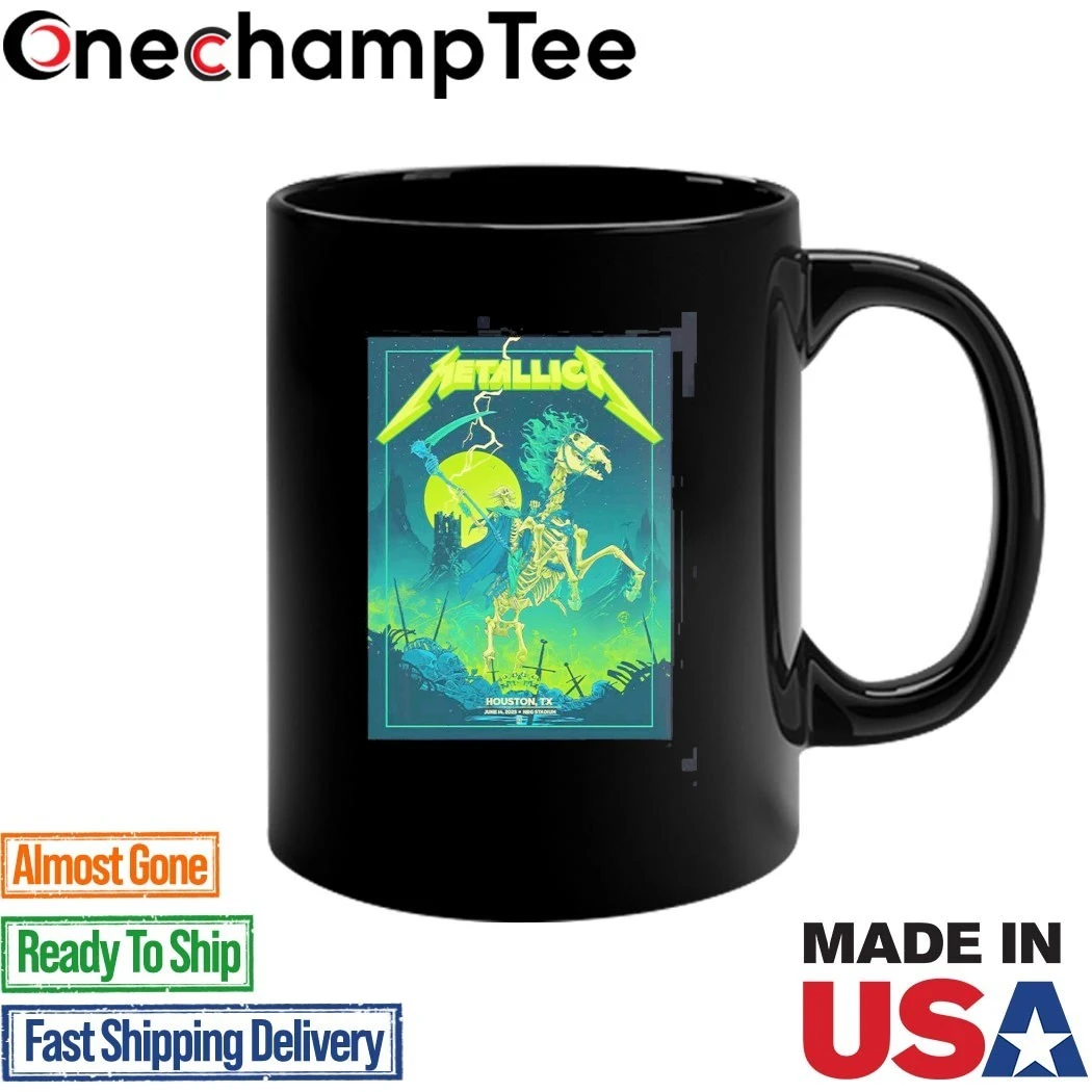 Original Metallica M72 Houston 2025 Venue Poster In Houston Texas At ...