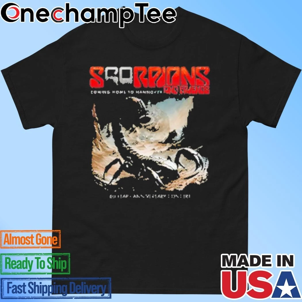 Original Scorpions Coming Home To Hannover 2025 T-Shirt, hoodie, long sleeve tee
