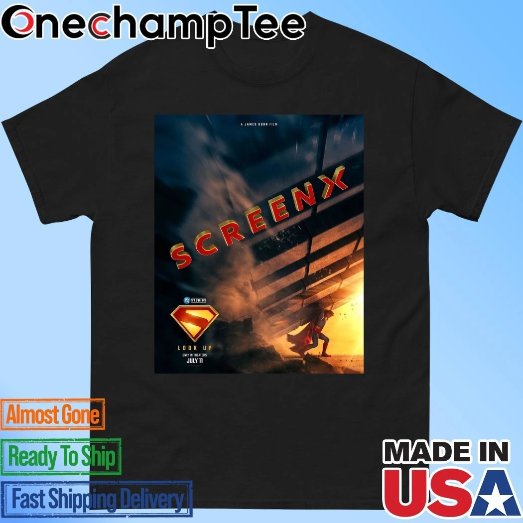 Original ScreenX Poster For James Gunn’s Superman Look Up Only In ...