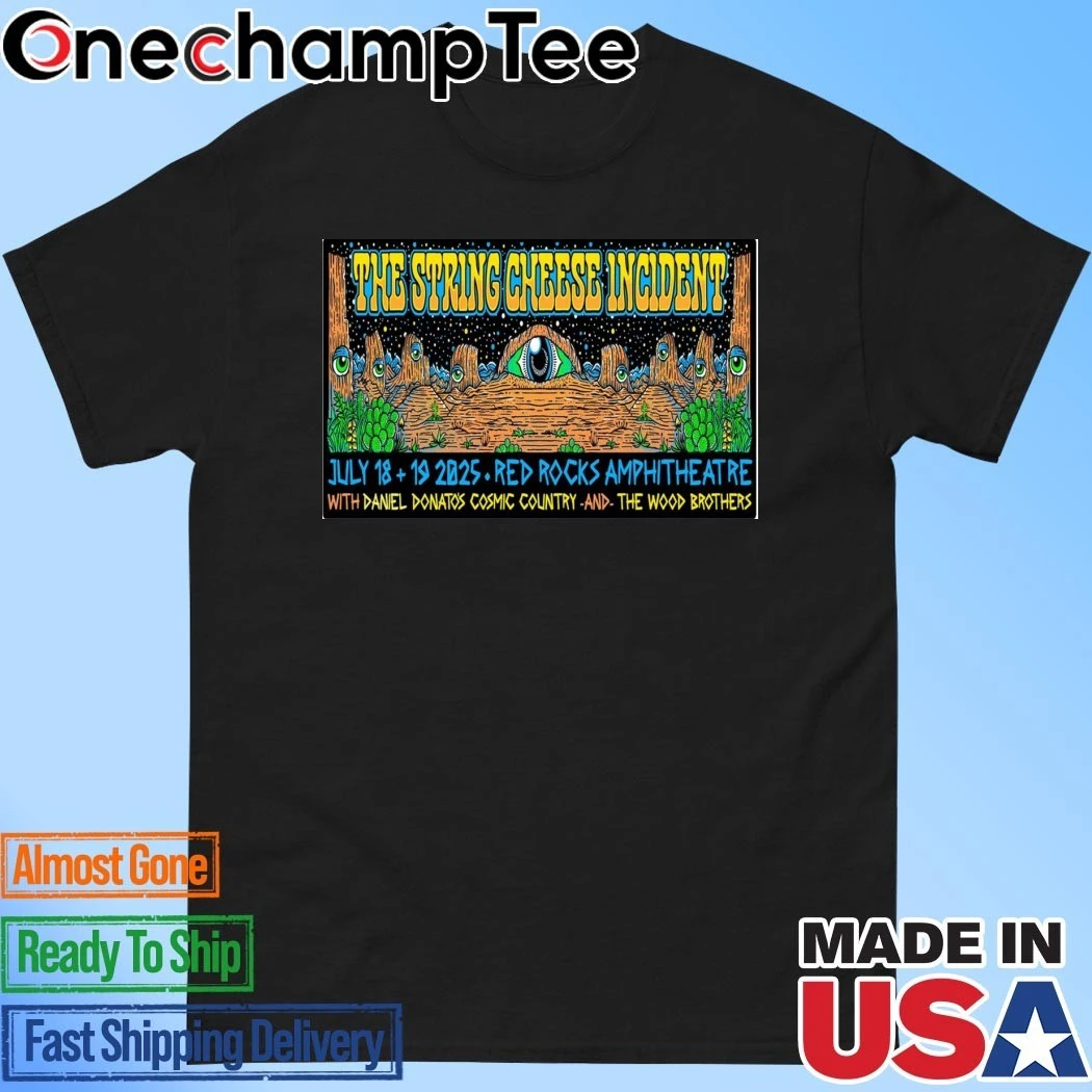 Original The String Cheese Incident Red Rocks Colorado July 2025 Poster ...