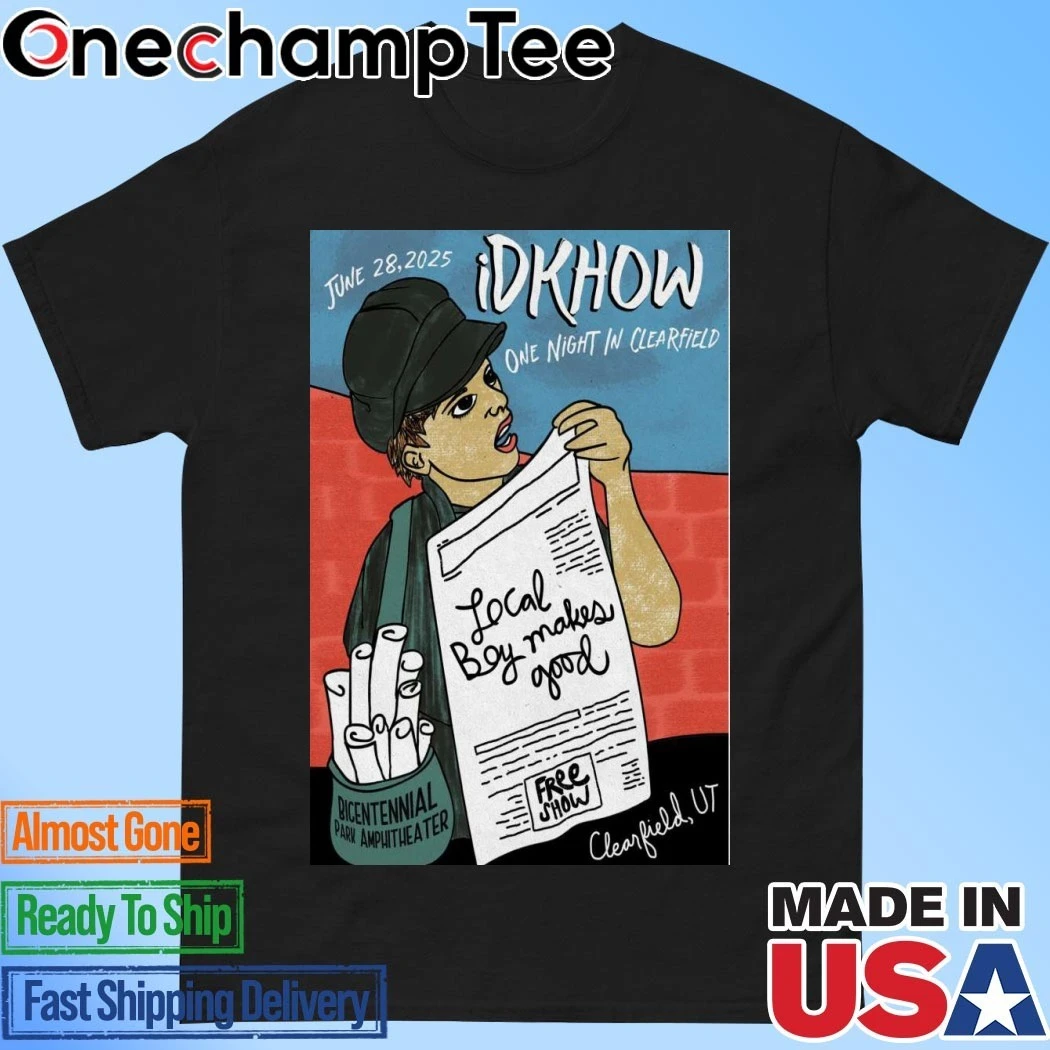 Original iDKHOW Bicentennial Park Amphitheater Gates 2025 Poster T ...