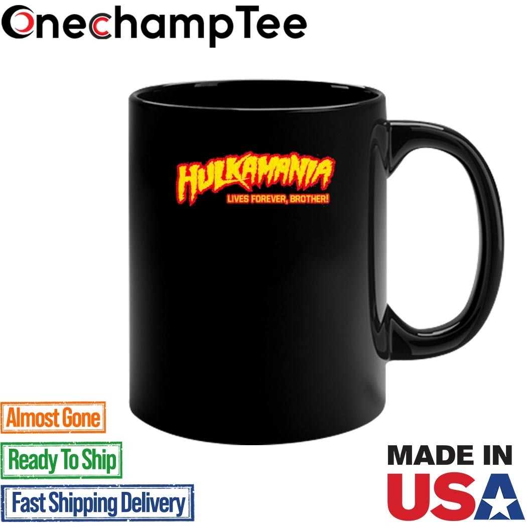 Original Hulk Hogan Rip Hulkamania Lives Forever Brother T-Shirt ...