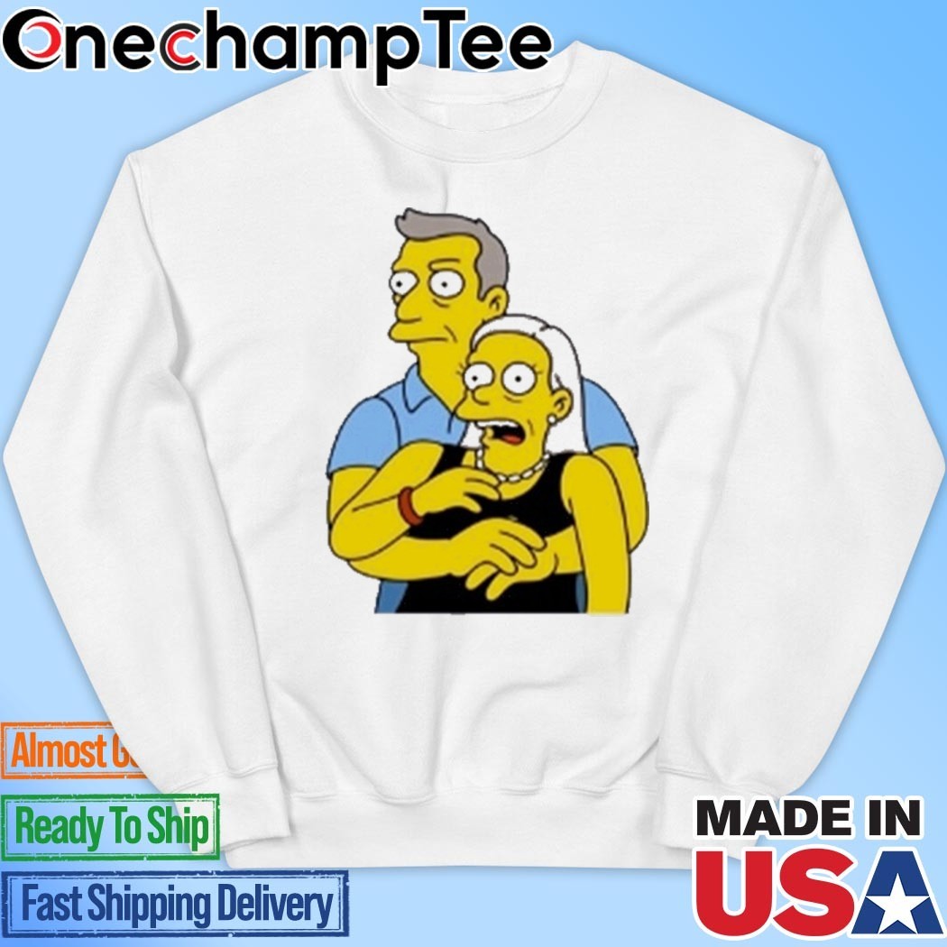 Original The Simpsons Andy Byron Kristin Cabot 2025 T-Shirt, hoodie ...